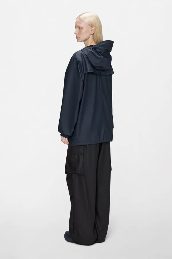 Rains Storm Breaker Waterproof Jacket - Navy