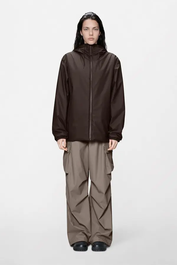 Rains Lohja Insulated Waterproof Jacket - Bark