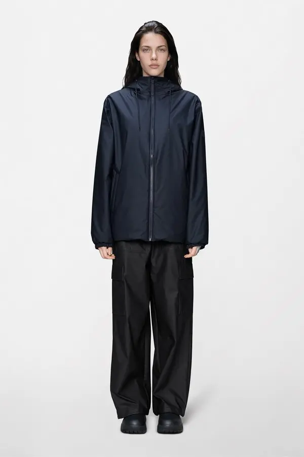Rains Lohja Insulated Waterproof Jacket - Navy