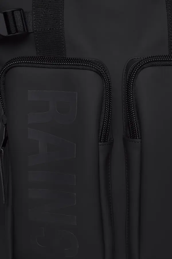 Rains Texel Waterproof Tote Backpack - Black