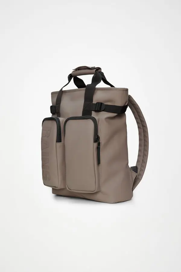 Rains Texel Waterproof Tote Backpack - Cinder