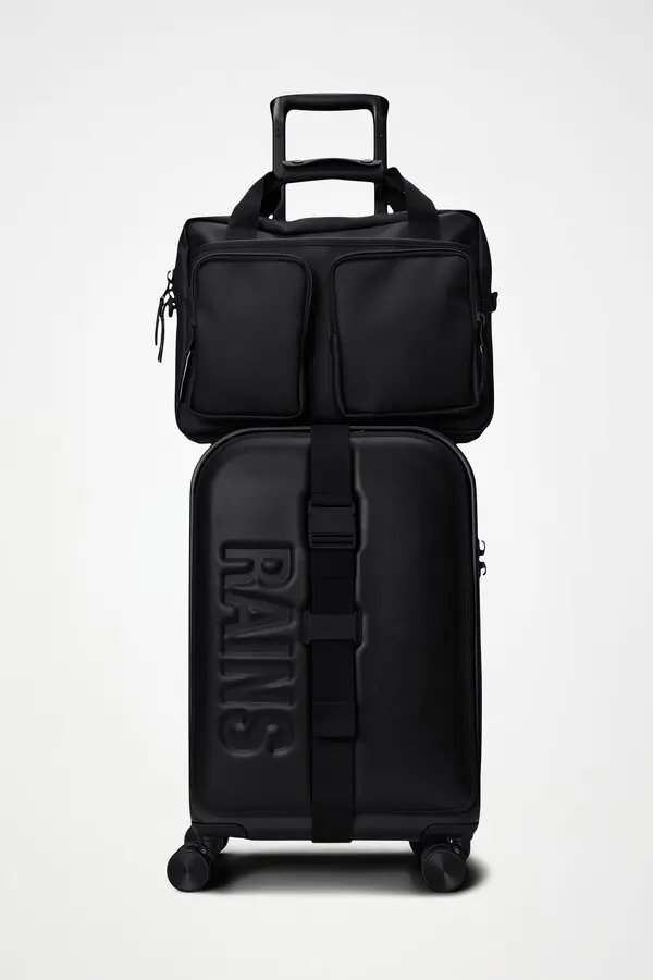 Rains Texel Tech Bag In Waterproof Pu - Black