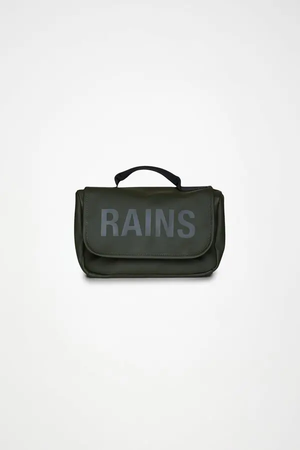 Rains Texel Wash Bag - Green
