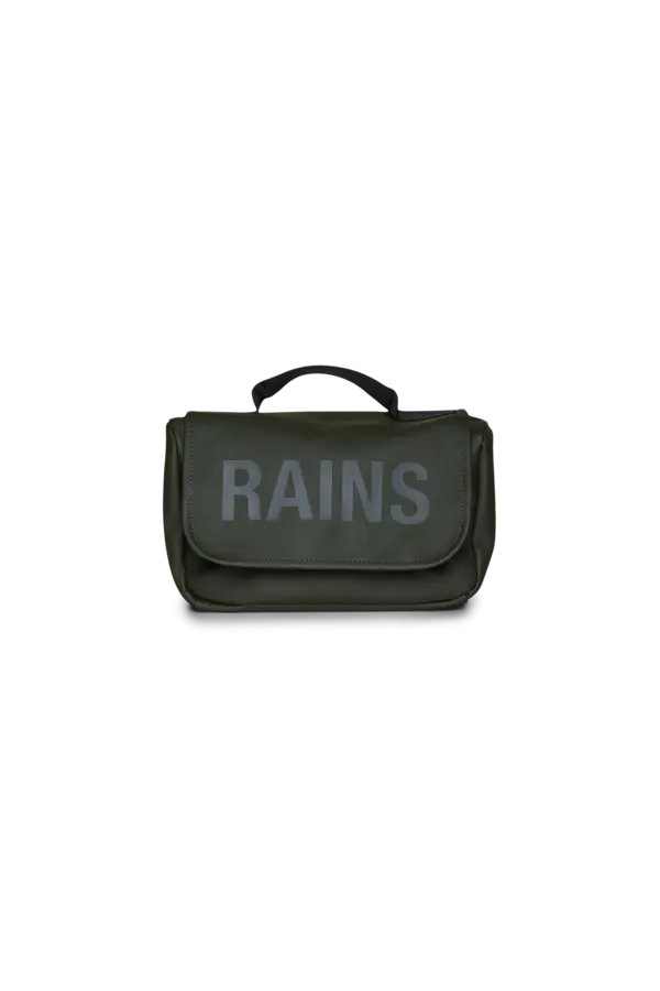 Rains Texel Wash Bag - Green