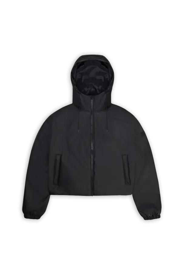 Rains Lohja Short Insulated Jacket - Black