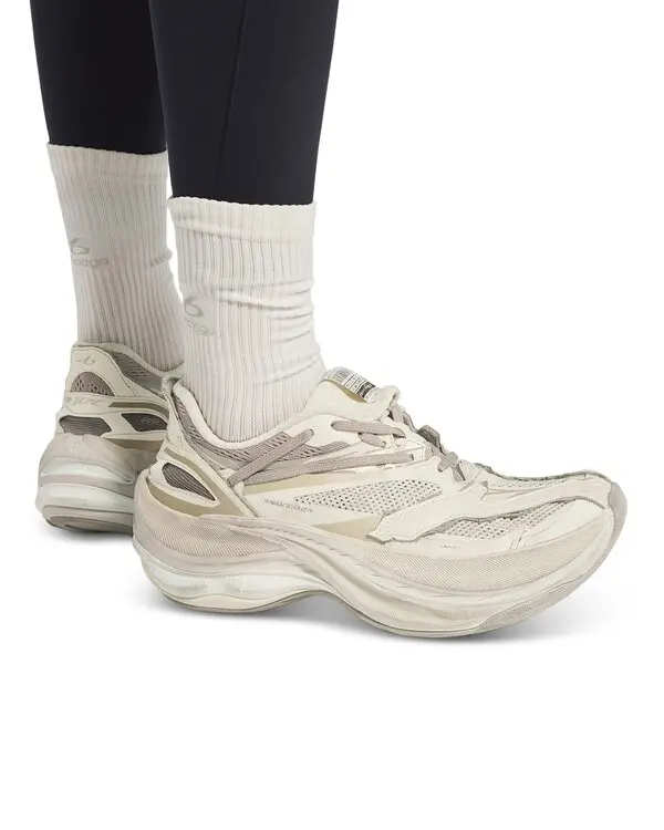 Balenciaga Jet Sneakers - Eggshell/mix