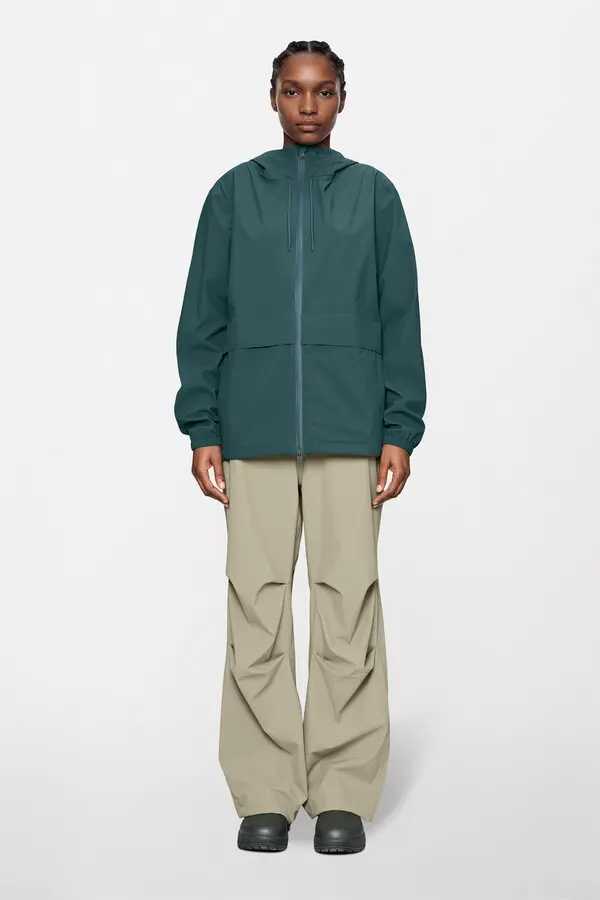 Rains Suva Hardshell Pocket Jacket - Green