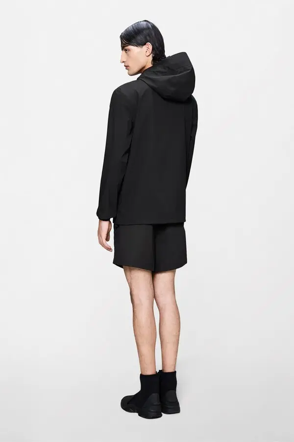 Rains Suva Hardshell Pocket Jacket - Black