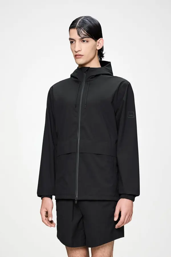 Rains Suva Hardshell Pocket Jacket - Black