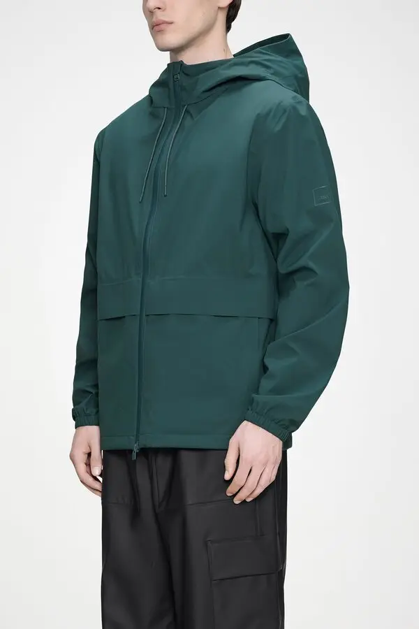Rains Suva Hardshell Pocket Jacket - Green