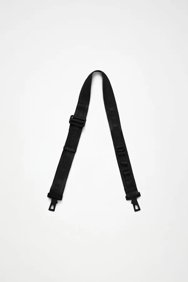 Rains Texel Webbing Crossbody Strap - Black