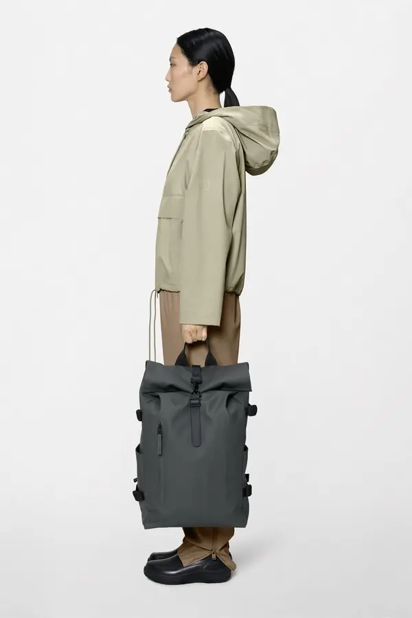 Rains Rolltop Rucksack Large - Grey