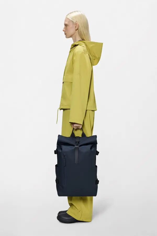 Rains Rolltop Rucksack Large - Navy
