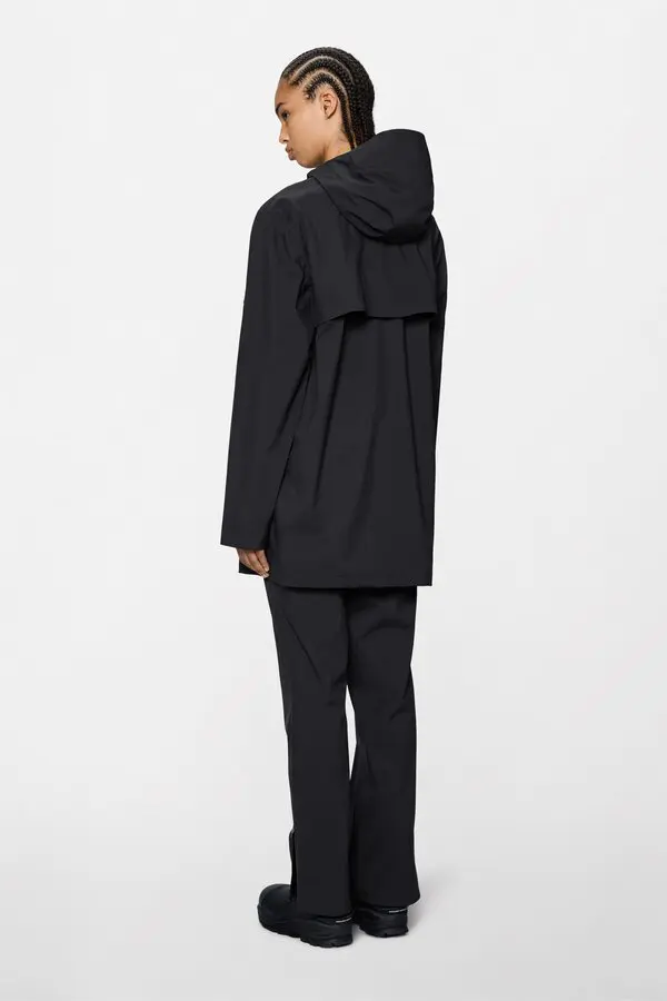 Rains Suva Hardshell Long Jacket - Black