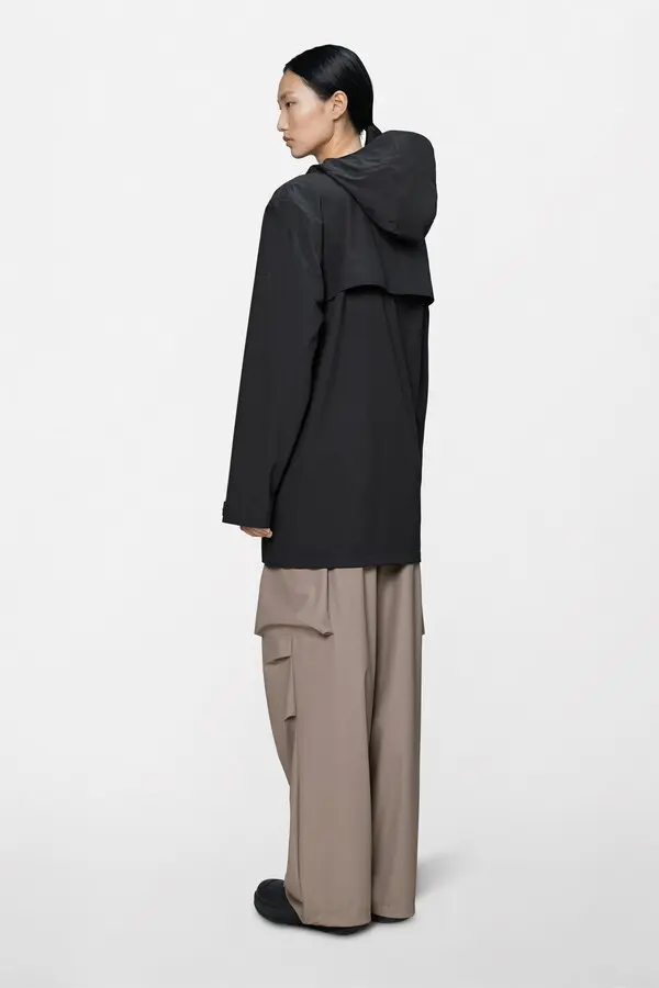 Rains Suva Hardshell Long Jacket - Black