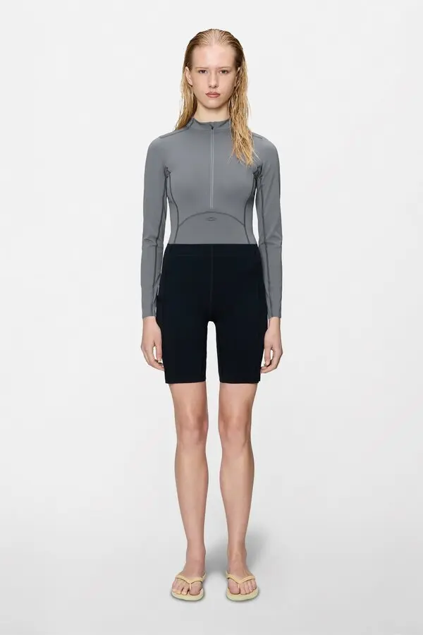 Rains Warm-up Half Tights - Black