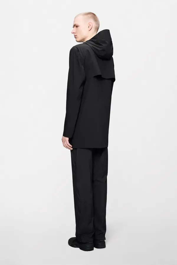Rains Suva Hardshell Long Jacket - Black