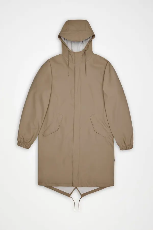 Rains Fishtail Parka - Beige