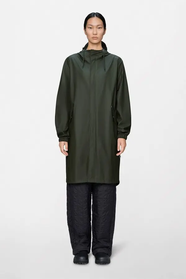 Rains Fishtail Parka - Green