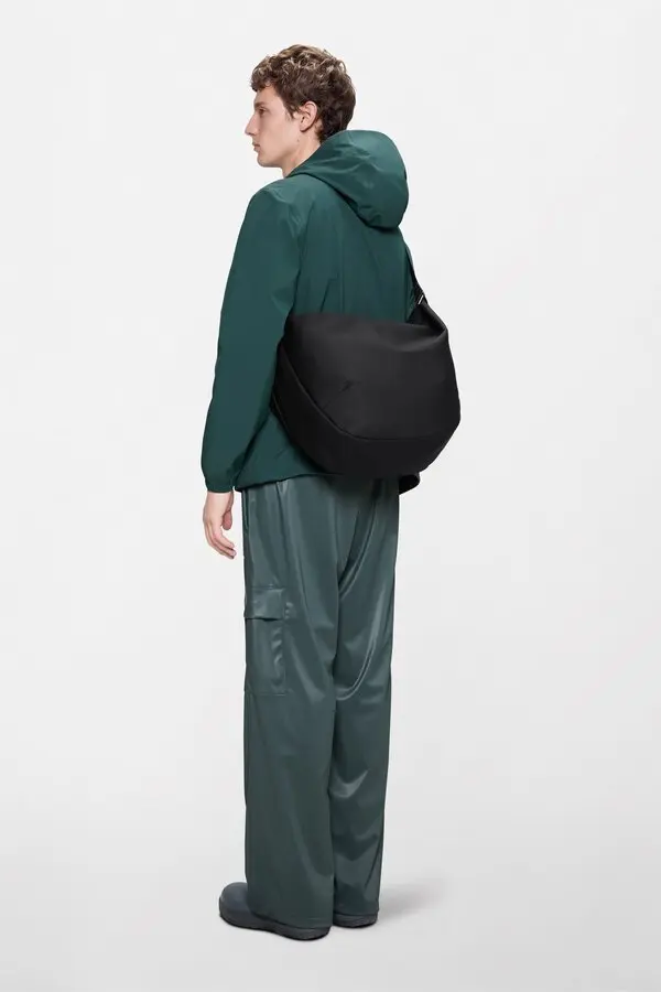 Rains Valera Large Shoulder Bag - Black
