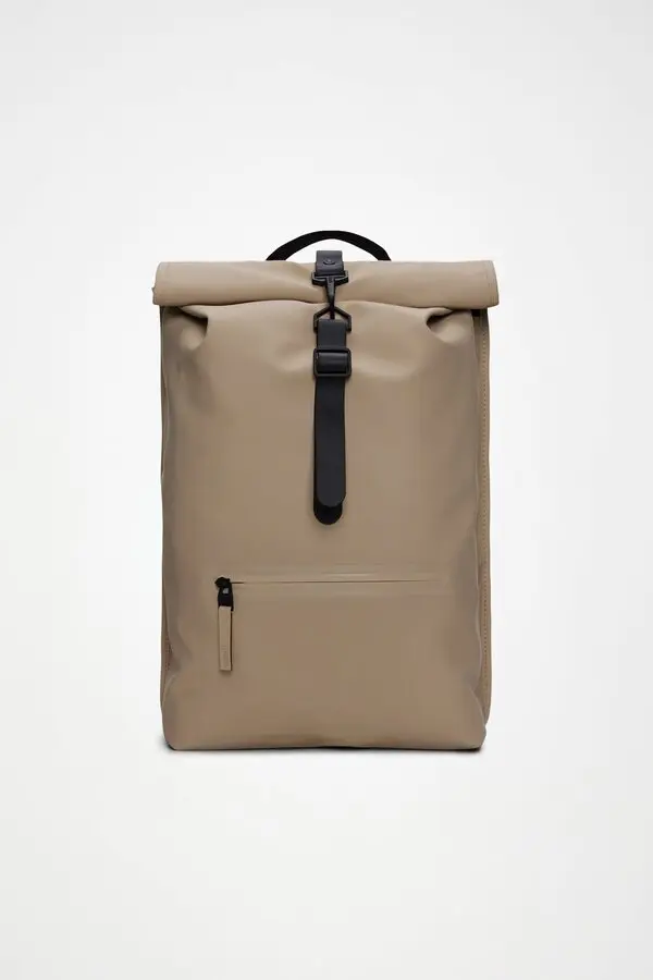 Rains Rolltop Backpack - Beige