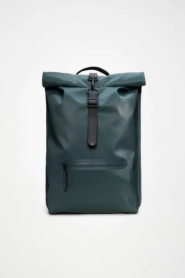 Rains Rolltop Rucksack - Green