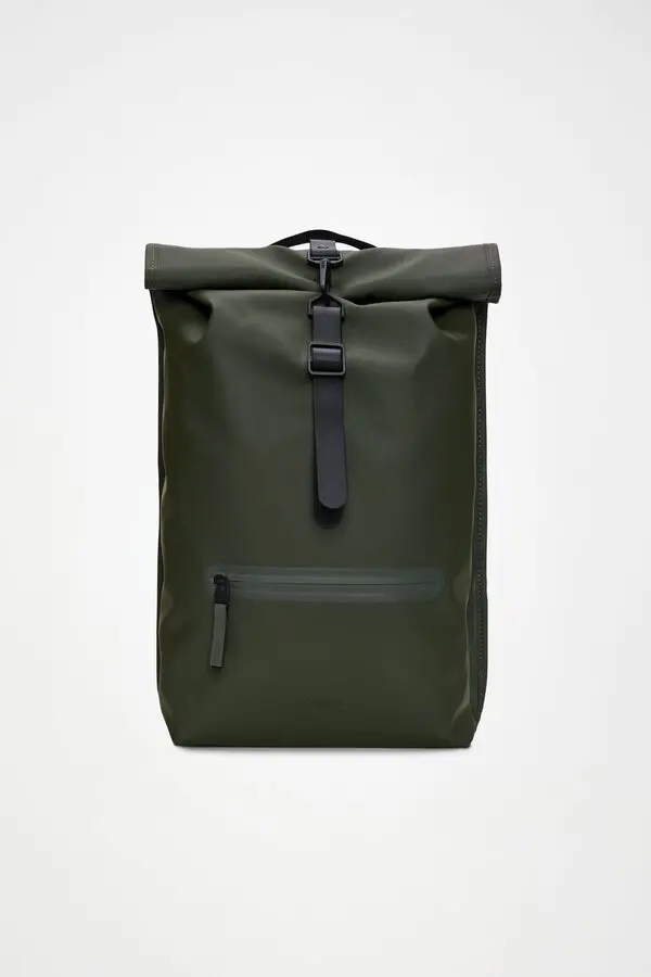 Rains Rolltop Backpack - Green