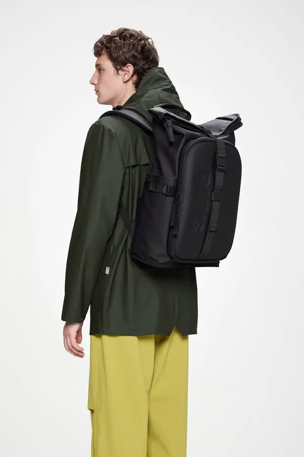 Rains Texel Moulded Backpack - Black