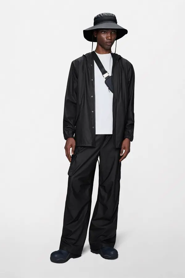 Rains Fishtail Jacket - Black