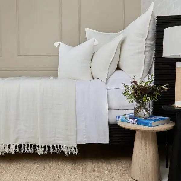 POM POM AT HOME Montauk Linen Bed Blanket, King