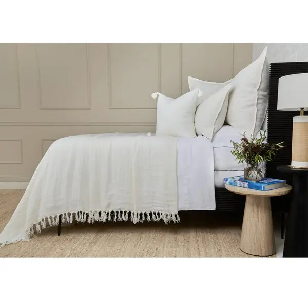 POM POM AT HOME Montauk Linen Bed Blanket, King