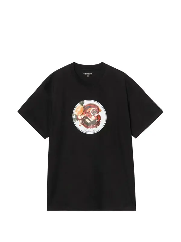 Carhartt Work In Progress Octopus Graphic T-shirt - Black