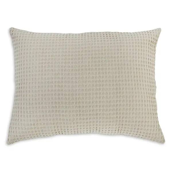 POM POM AT HOME Zuma Cotton Waffle Big Pillow, 28 X 36 - Natural