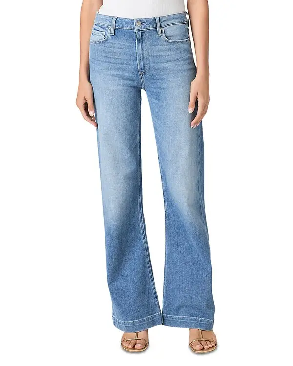 Paige Leenah High Rise Wide Leg Jeans