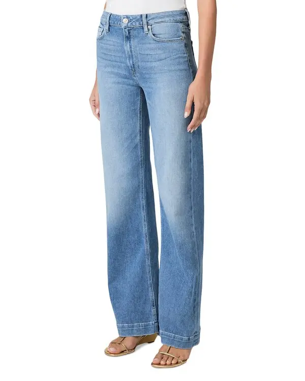 Paige Leenah High Rise Wide Leg Jeans