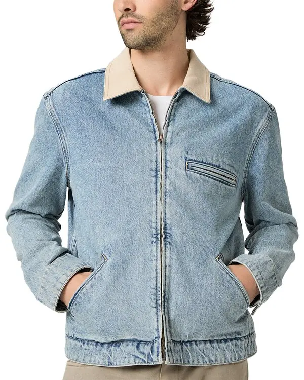 Paige Laughlin Denim Zip Up Jacket