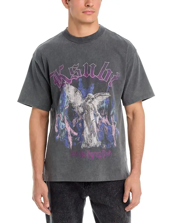 Ksubi Fallen Ekcess Logo Graphic Tour T-shirt