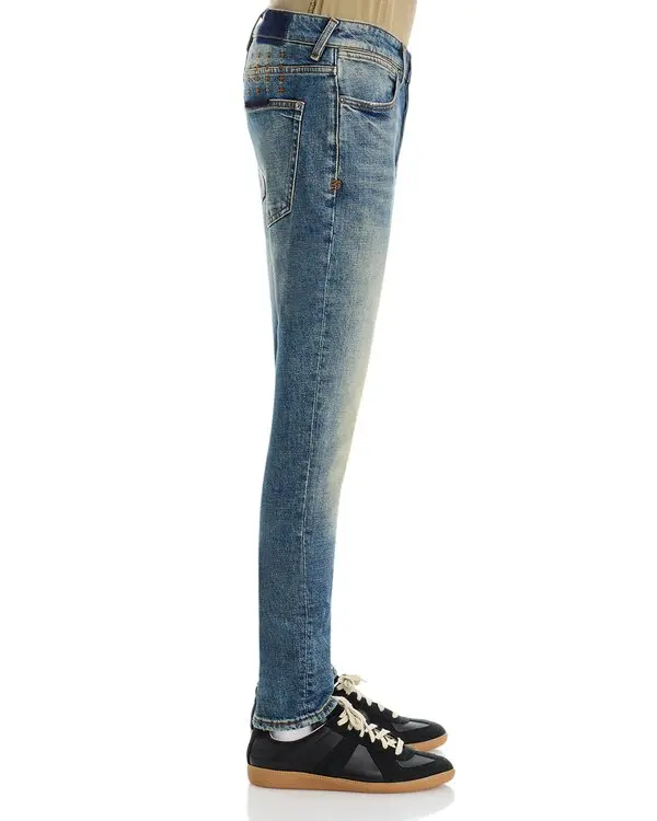 Ksubi Van Winkle Bleu Monday Repair Jeans