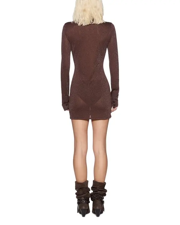 Ksubi Devin Long Sleeve Shirt Dress