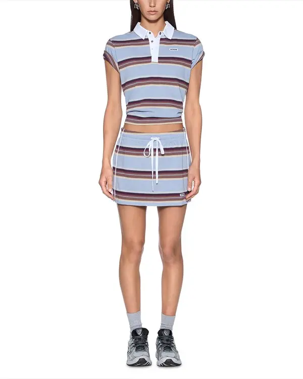 Ksubi Origin Multi Stripe Mini Skirt
