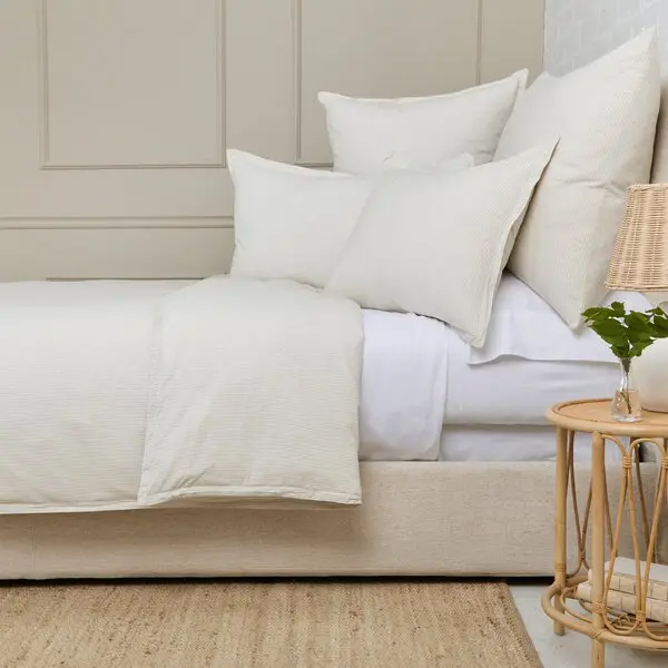 POM POM AT HOME Luke Cotton Striped Big Pillow, 28 X 36