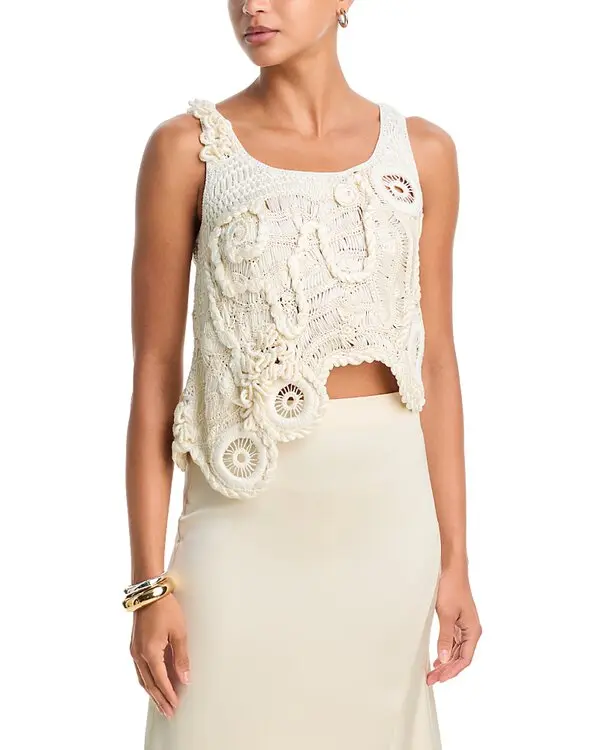 HEIRLOME Silk Knit Top - Ivory