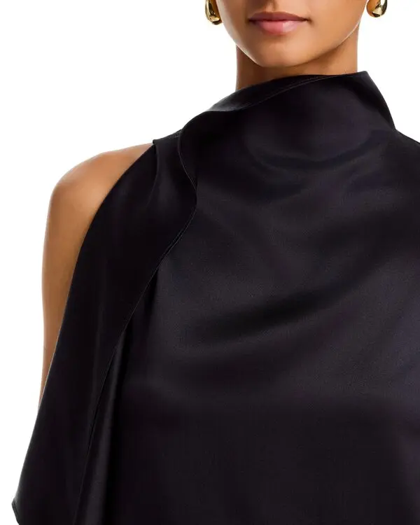 HEIRLOME Silk Draped Top