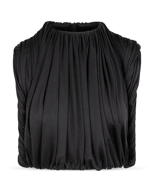 HEIRLOME Effie Cropped Top - Black