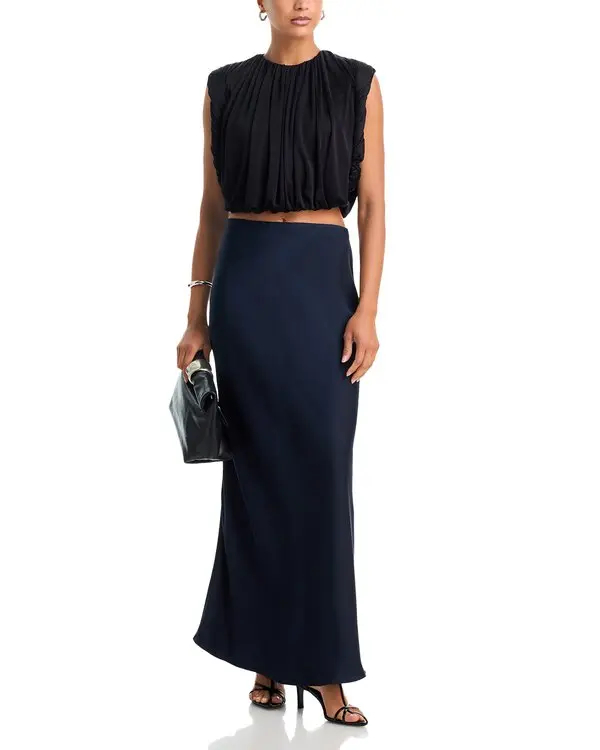 HEIRLOME Effie Cropped Top - Black