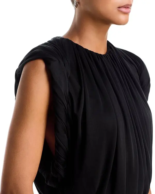 HEIRLOME Effie Cropped Top - Black