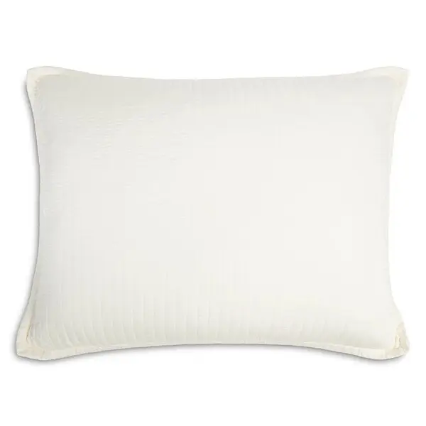 POM POM AT HOME Carlyle Standard Sham - Ivory