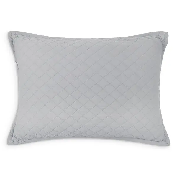POM POM AT HOME Monaco King Sham - Ocean