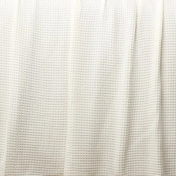 POM POM AT HOME Balboa Waffle Bed Blanket, King - Ivory