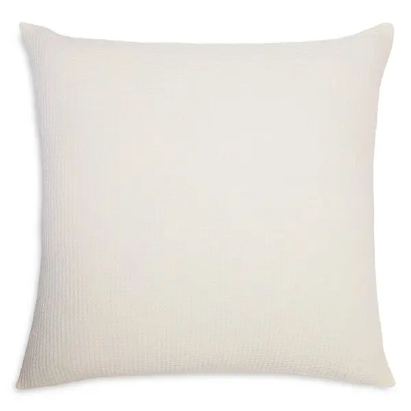 POM POM AT HOME Balboa Waffle Euro Sham - Ivory